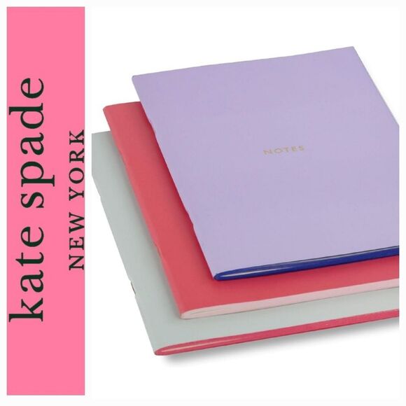 kate spade | Office | Kate Spade New York Triple Notebook Set | Poshmark
